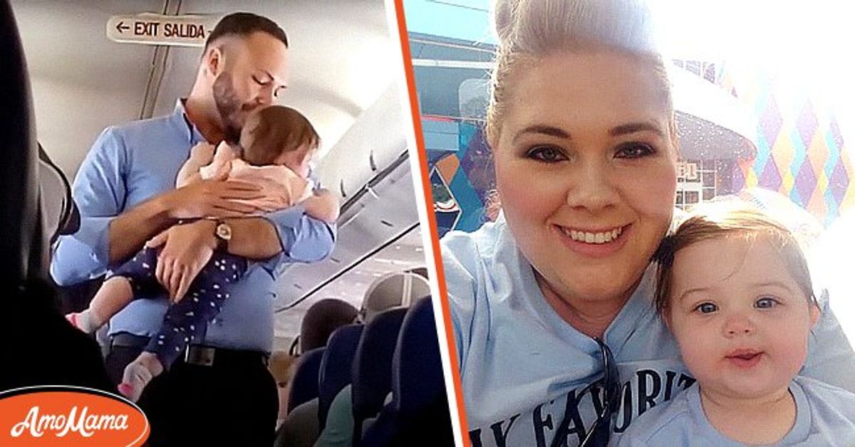 Mom Cannot Calm Crying Baby during Flight, 15 Minutes Later an ...