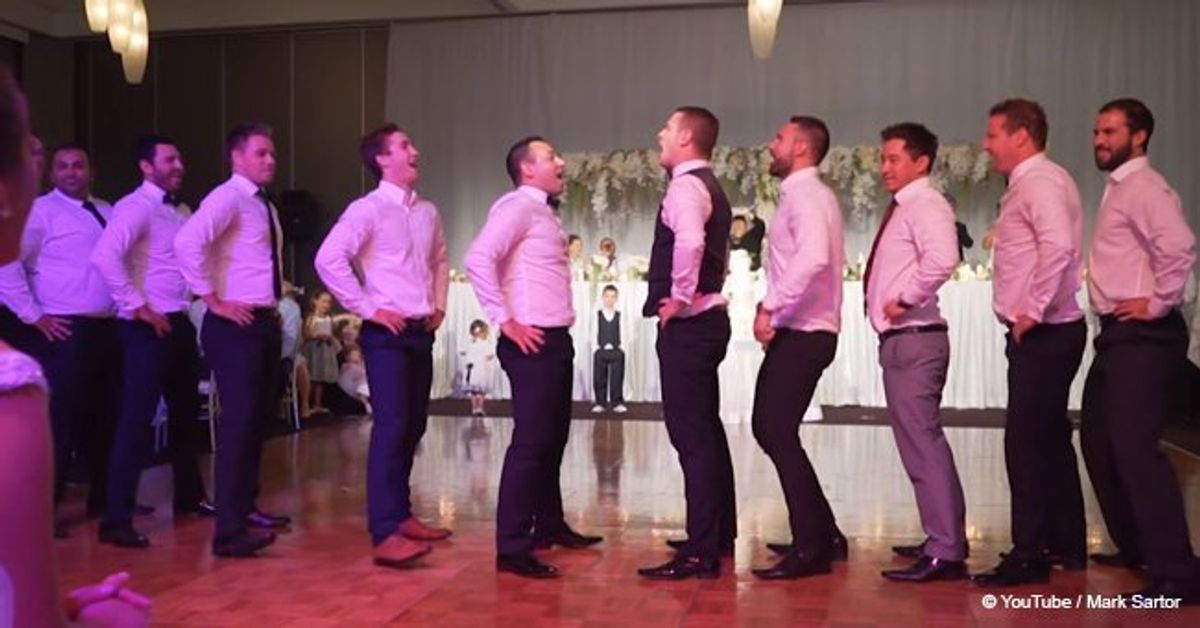 Groom secretly practices dance for months to amaze beautiful bride on ...