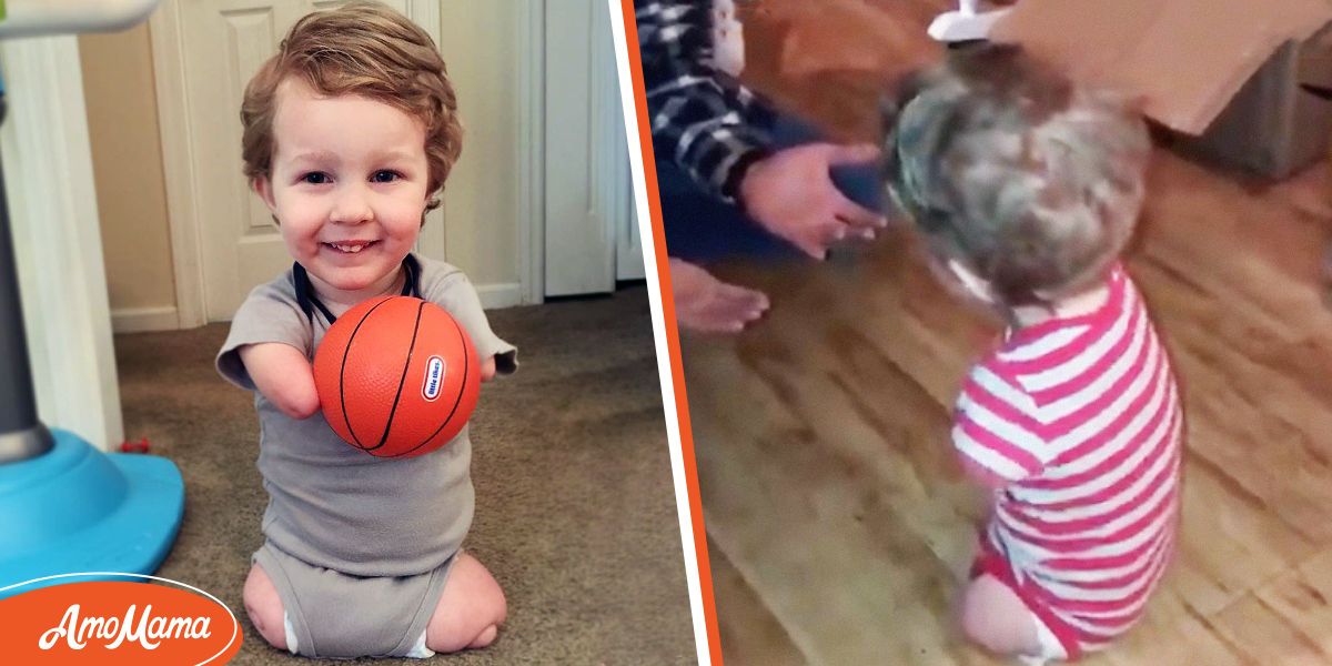 Texas Boy Born without Arms and Legs Takes First Steps at 4, Brings Mom ...