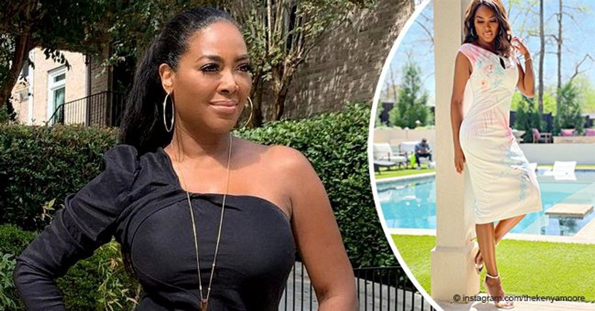 Check Out Kenya Moore Showing Off Her Slimmer Curves in This Figure ...