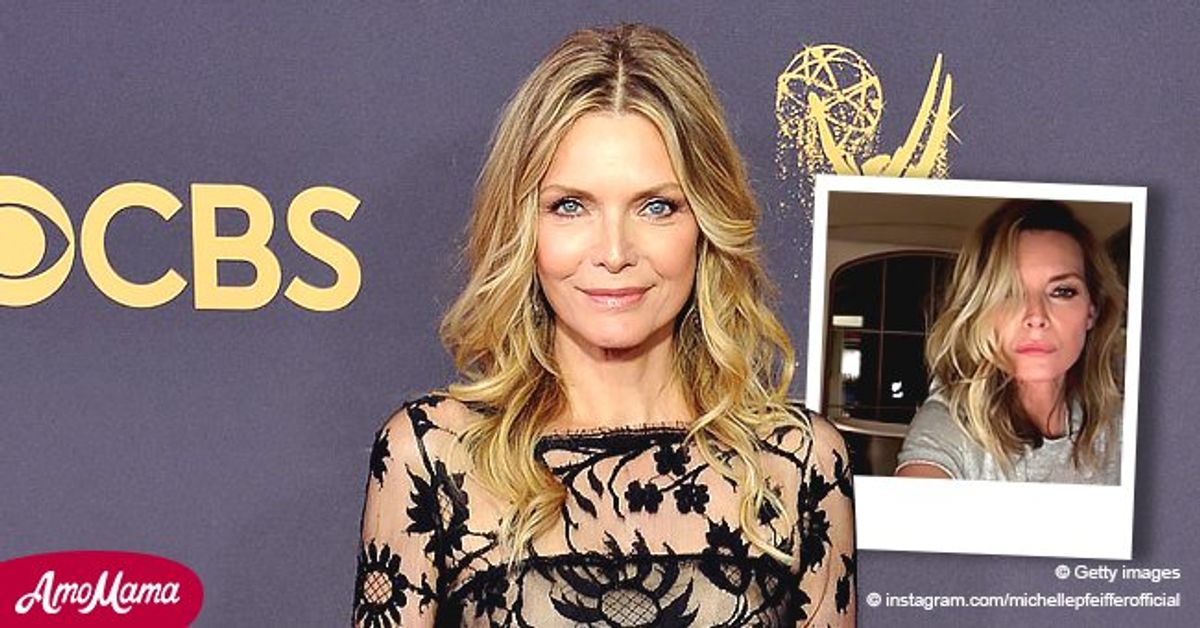 Michelle Pfeiffer 62 Shows Her Age Defying Beauty In A Stunning