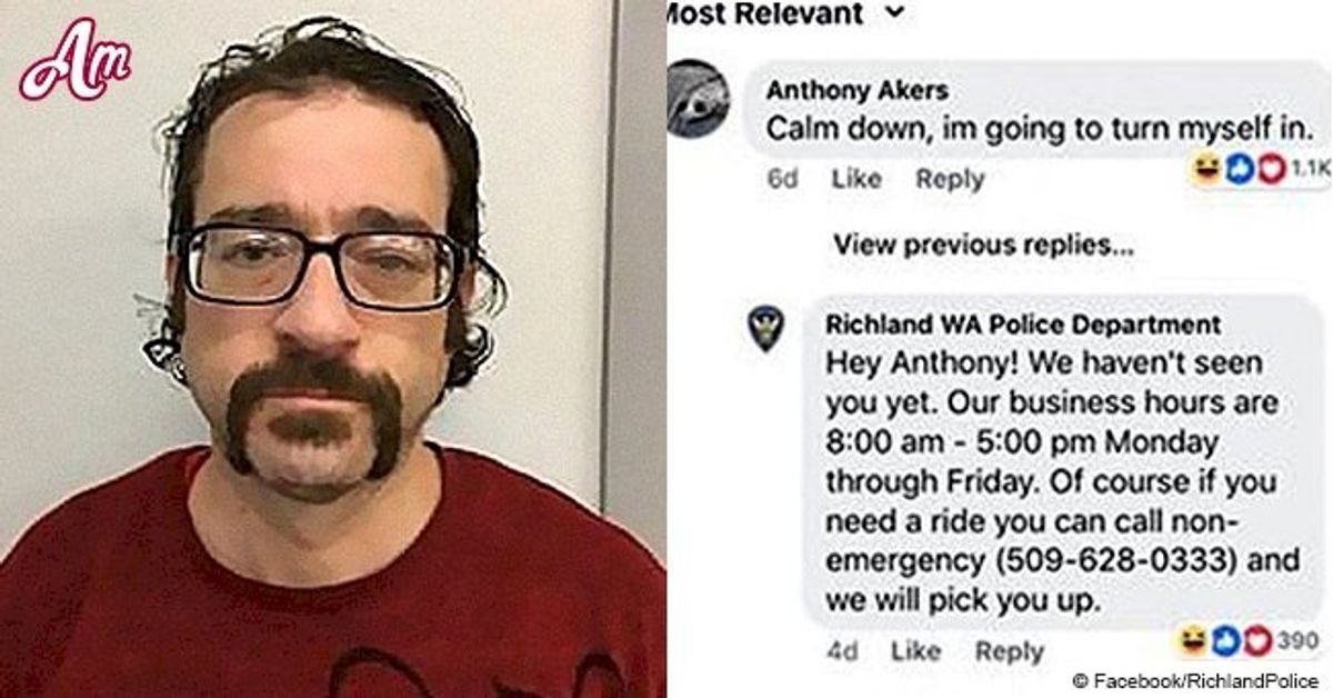 Man's hilarious response to his own police 'wanted' post on Facebook ...