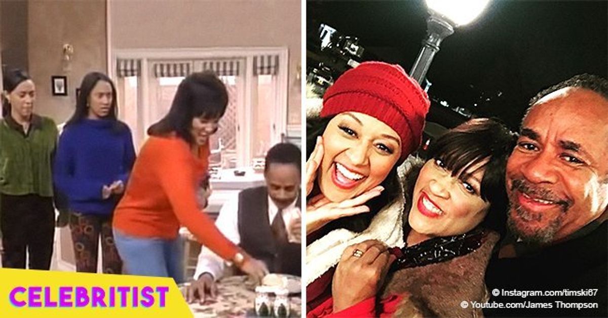 Tia Mowry and 'Sister, Sister' cast member melt hearts in mini-reunion ...
