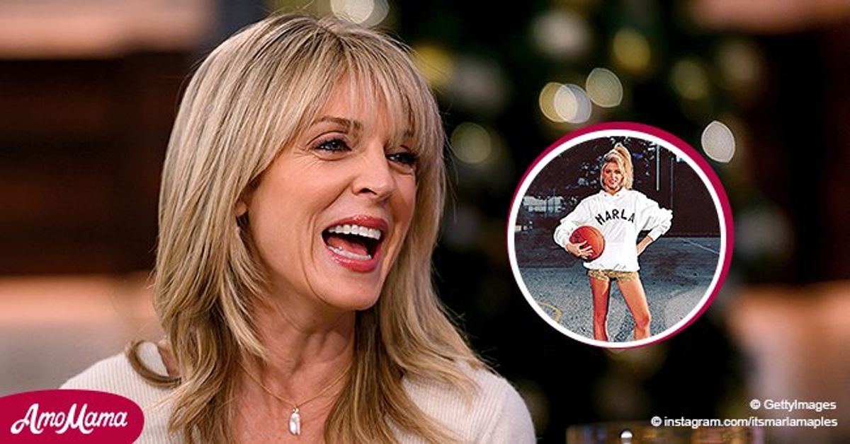 Marla Maples Shares Throwback Photo in Glittery Shorts and Fans Shower ...