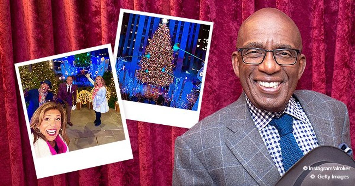 Al Roker Steals Hearts with Photos from Hosting Rockefeller Center ...