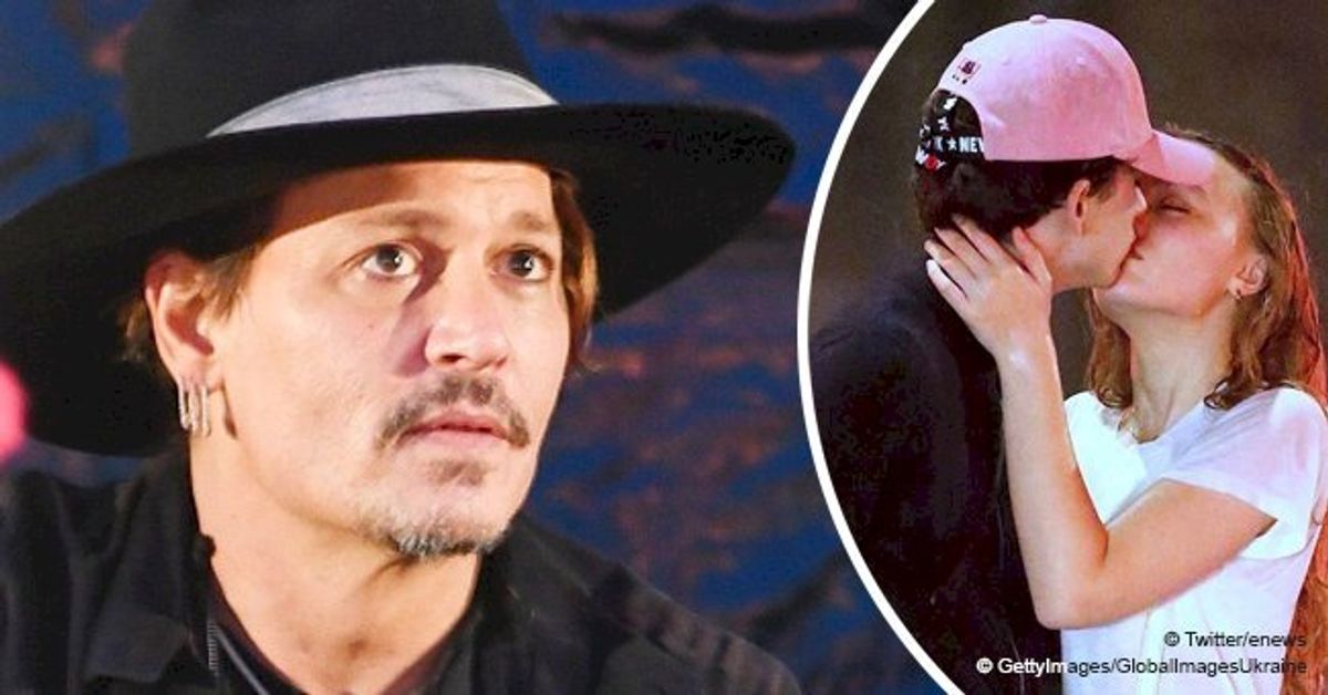 Johnny Depp’s daughter caught kissing in the rain with her handsome ...
