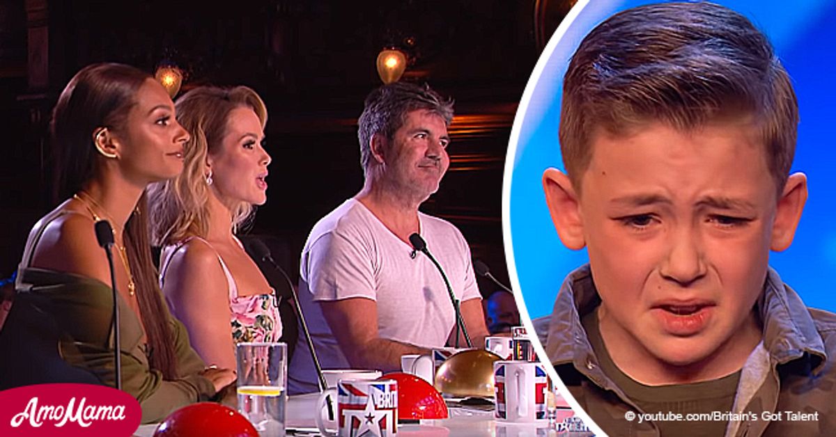 Autistic Singer Calum Courtney, 10, Reacts Emotionally to 'Britain's ...