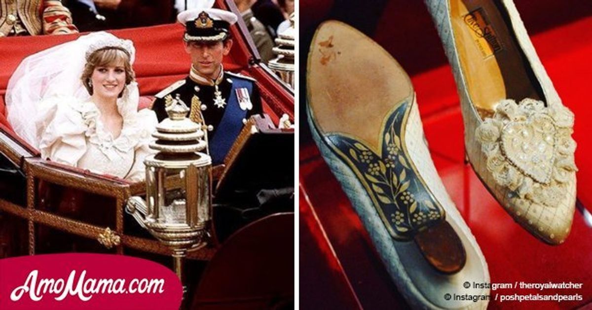Remember Princess Diana's wedding shoes? There seems to be a hidden ...