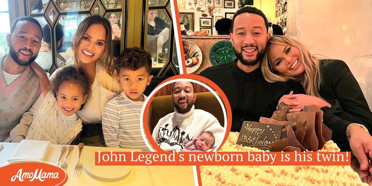 John Legend Shows His Newborn Baby Who Looks Like His 'Twin'