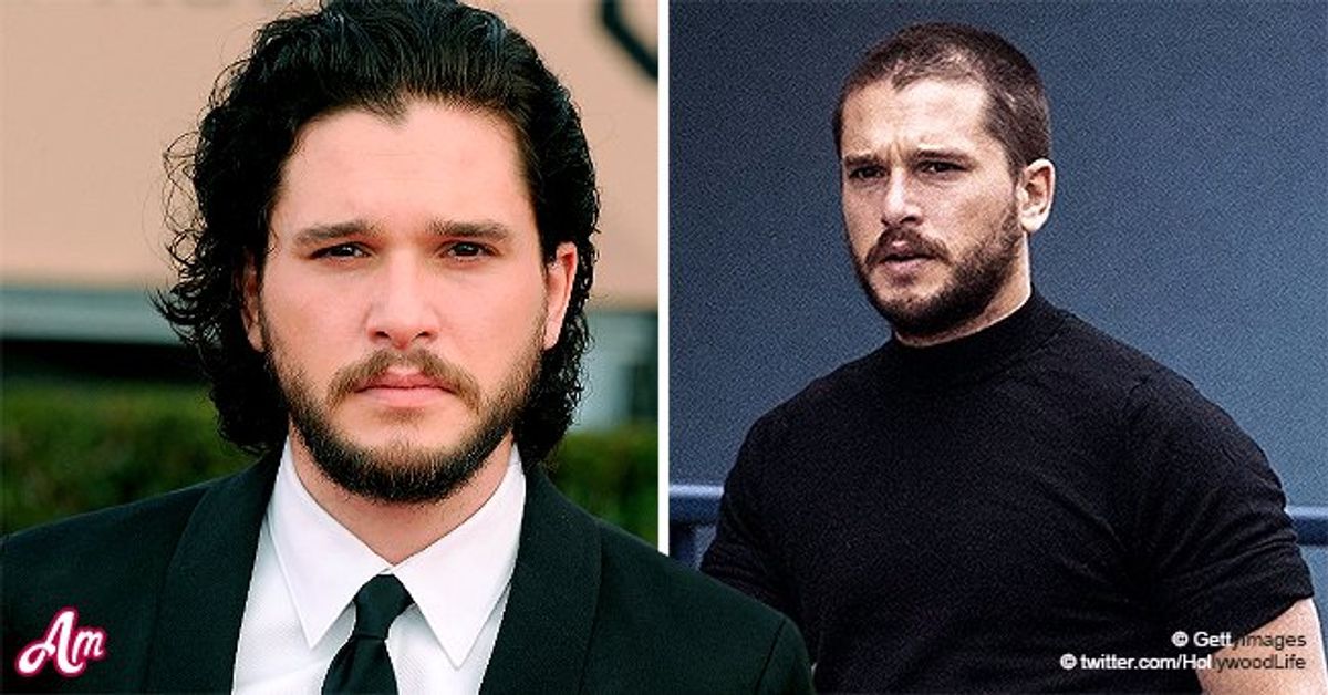 'Game of Thrones' Star Kit Harington Debuts Buzz Cut and Looks Almost ...