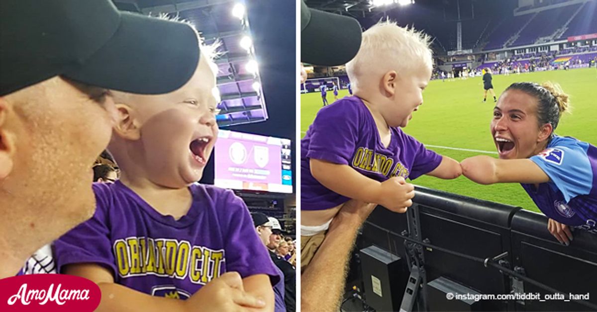 Joseph Tidd Who Was Born without Left Hand 'Fist Bumps' Soccer Star ...