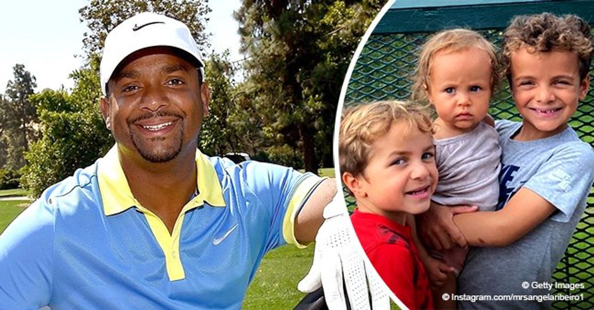 Alfonso and Angela Ribeiro's Children Anders, Alfonso, and Ava Pose for ...