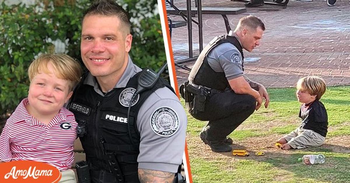 Brave Boy without Arms Dreams of Being a Cop, So Police Officer Trains ...