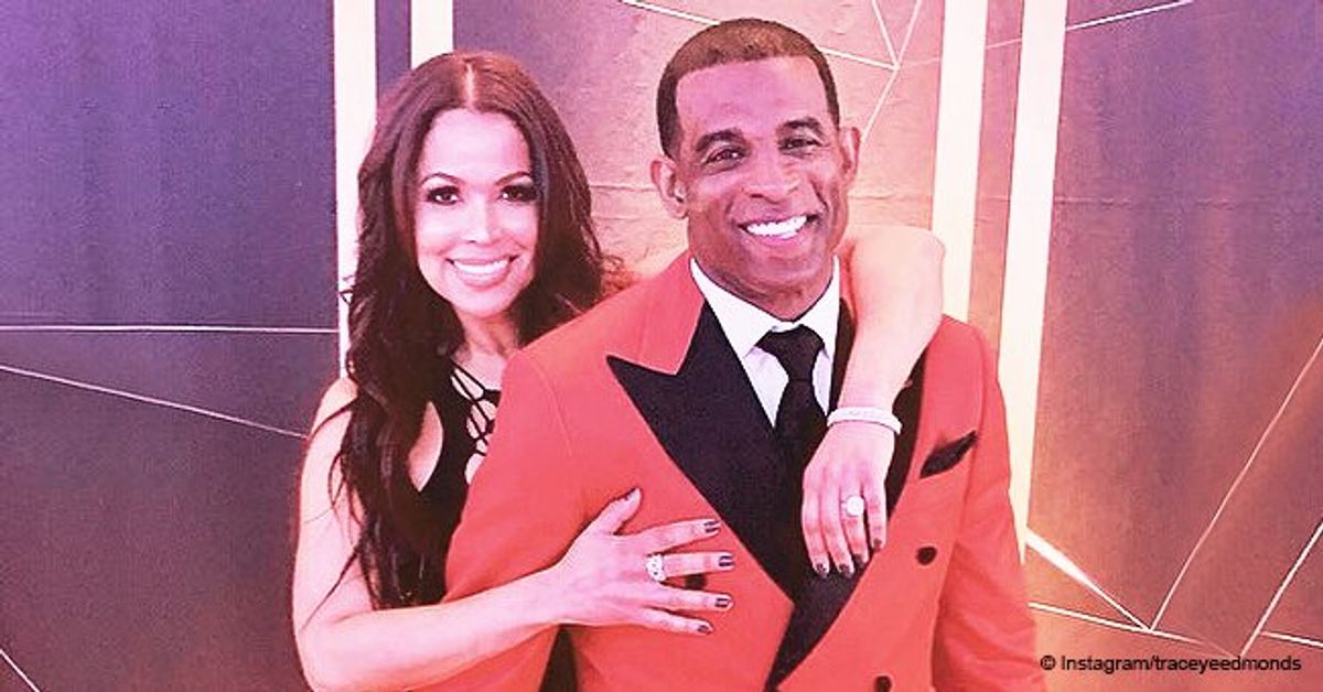 Tracey Edmonds sparks engagement rumors in photo with partner Deion ...