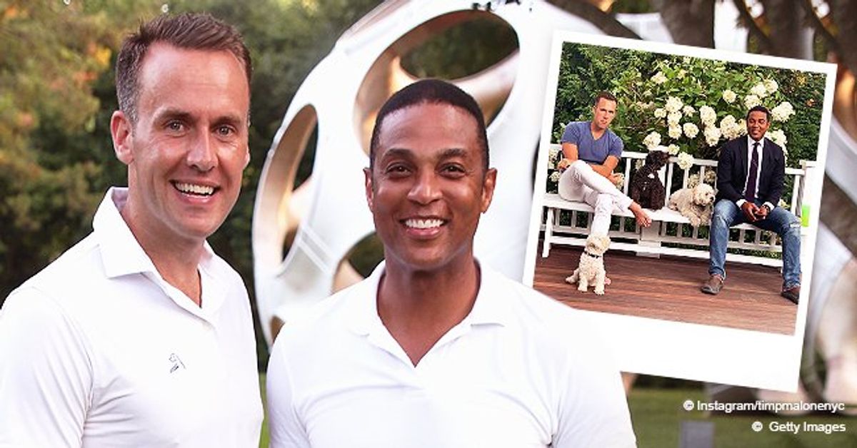 CNN's Don Lemon & Fiancé Tim Malone Melt Hearts Posing with Their Dogs ...