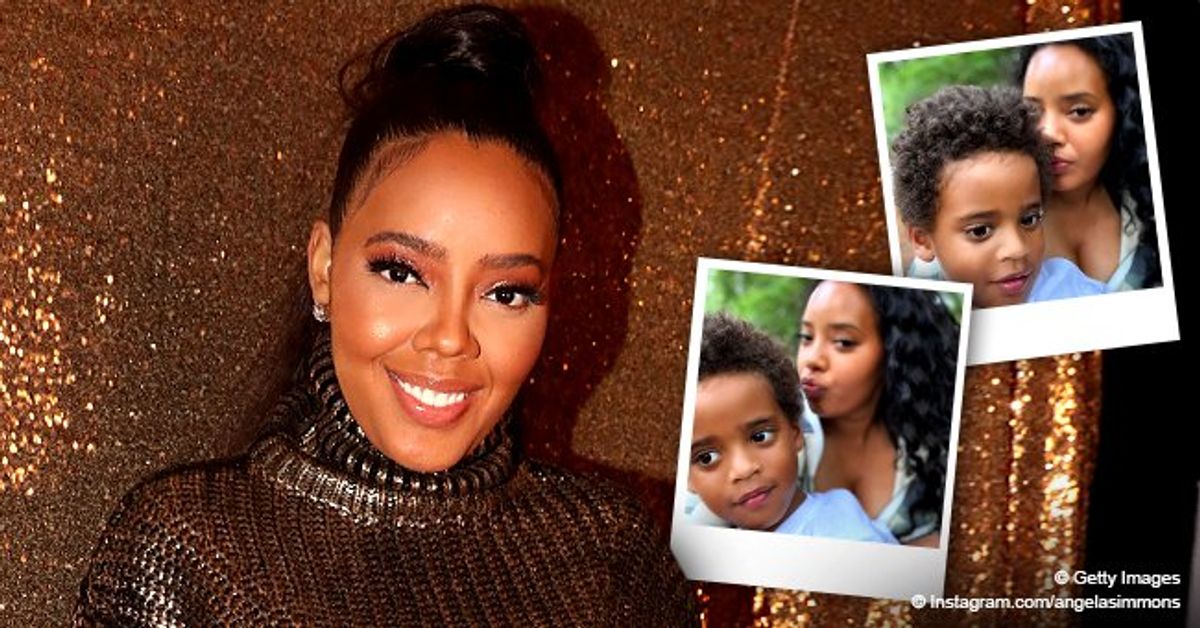 Angela Simmons and Her Son Sutton Pose Together in Adorable Photos and ...