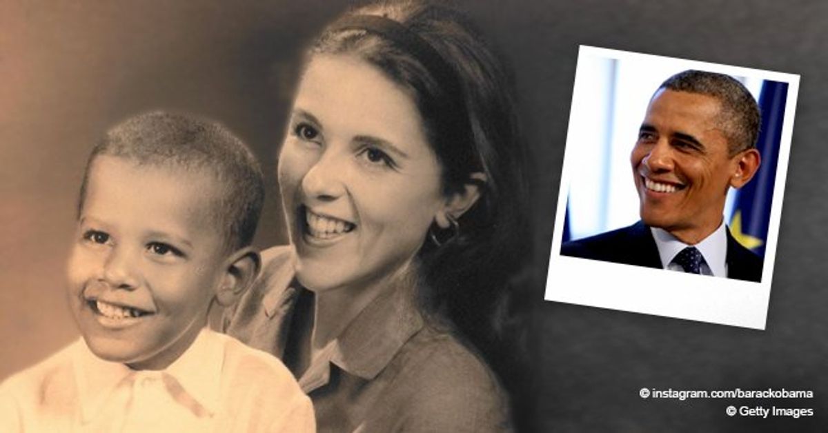 Barack Obama Pens a Touching Tribute to His Late Mom along with a Sweet ...