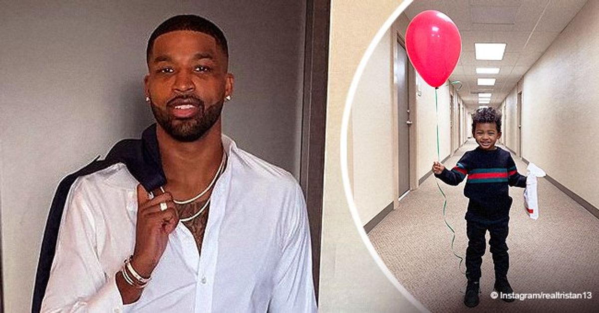 Tristan Thompson Posts Rare Photo of His and Ex Jordan Craig's Son ...