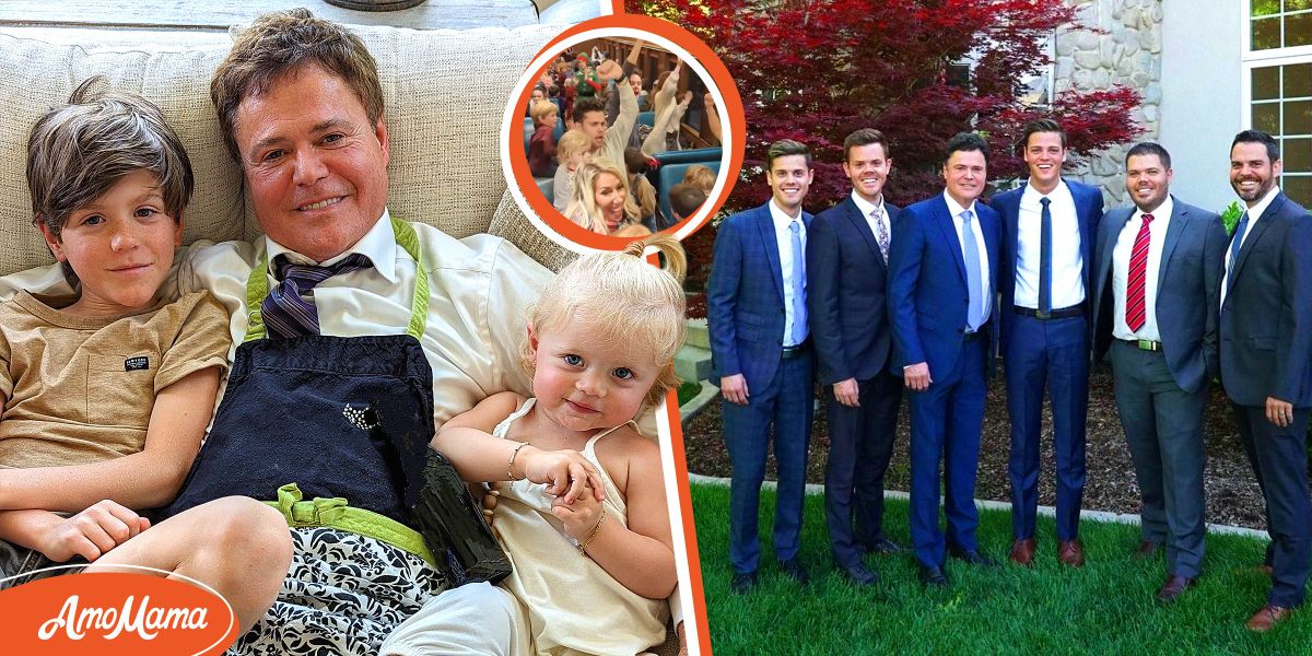 'Christmas Spirit': Donny Osmond Has 'A Blast' with Wife, All the Kids ...