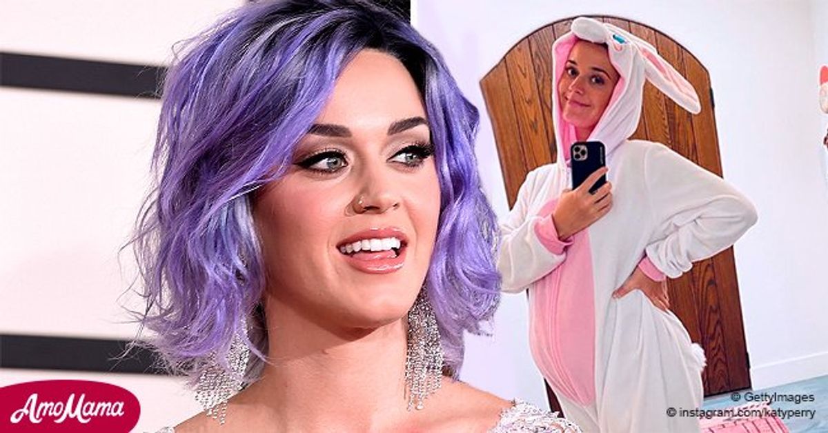 Katy Perry Dresses up as Easter Bunny during Holiday Celebration