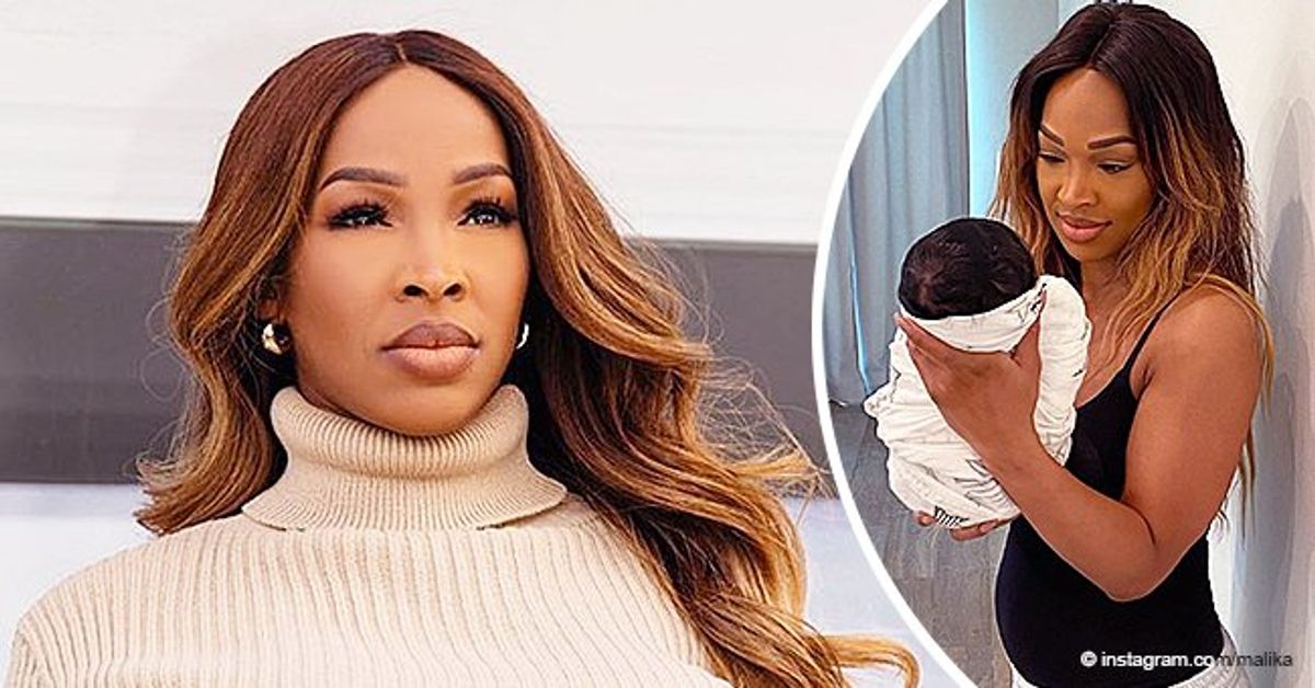 Malika Haqq Gazes at Her and Ex-Boyfriend Rapper OT Genasis' 2-Week-Old ...