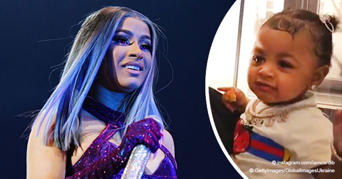 Watch Cardi B's Husband Offset Lay Baby Kulture's Edges with a Toothbrush