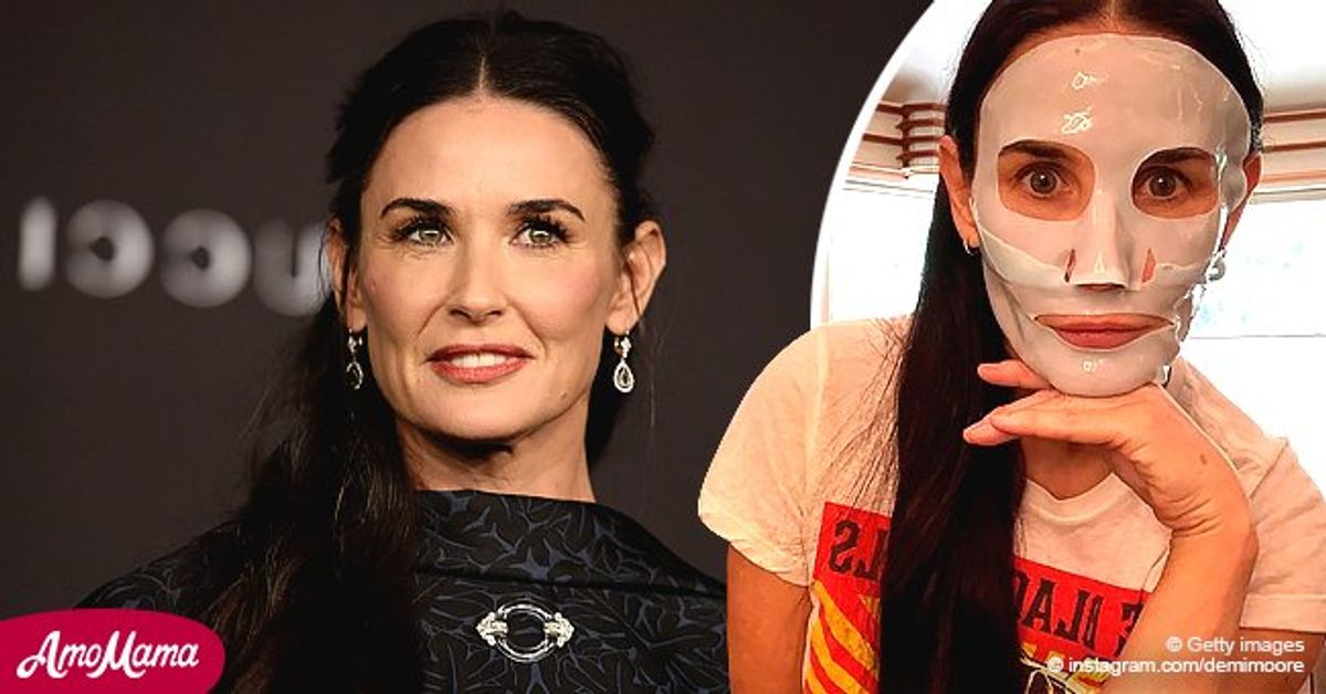 Demi Moore Looks Unrecognizable in New Selfie as She Urges Fans to Wear ...