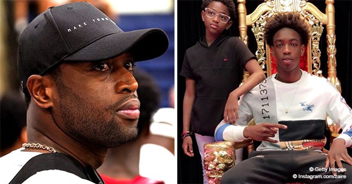 Dwyane Wade's Son Zaire Stands up for Brother Zion after Negative ...