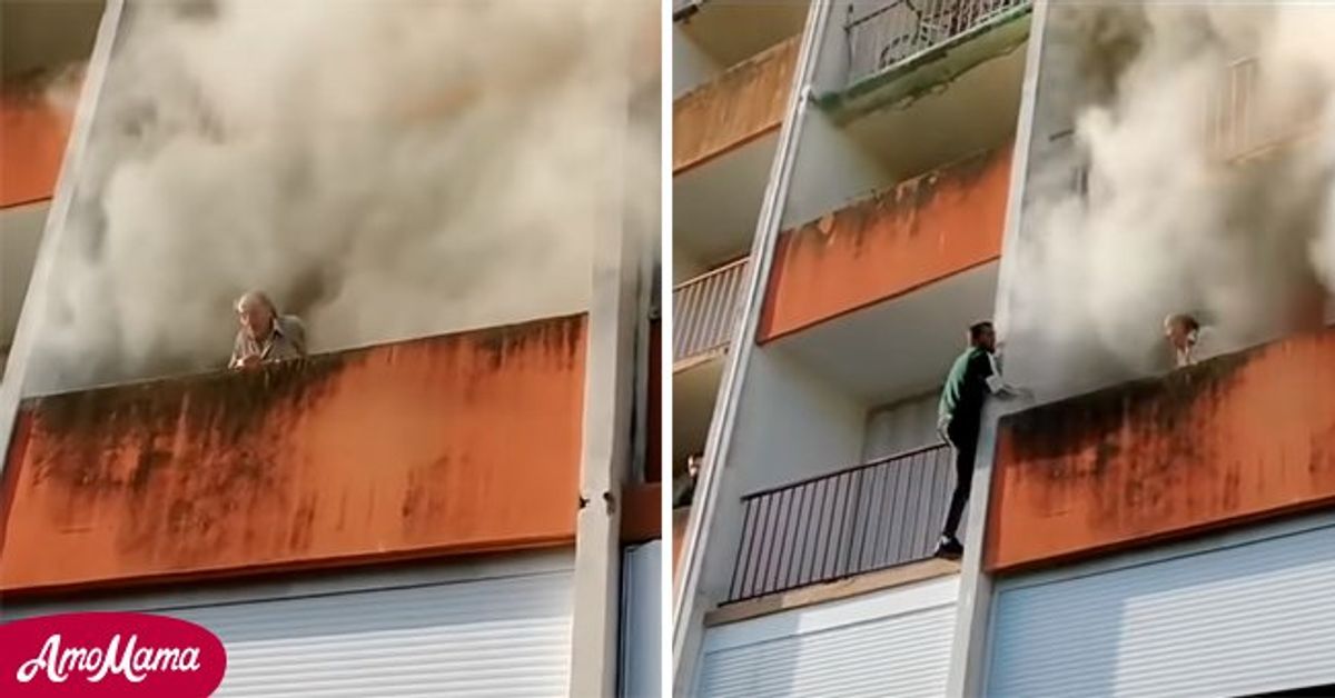 Strangers Risk Their Lives to Save Physically Impaired Old Man from a ...
