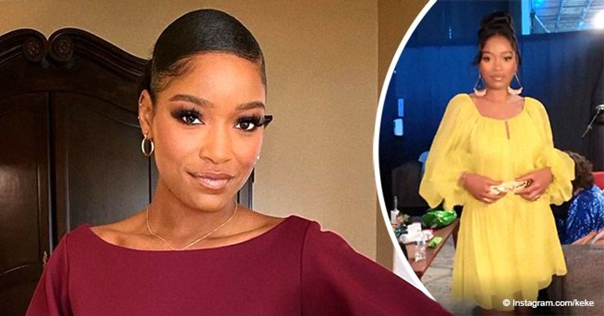 Keke Palmer Captures Hearts Donning a Yellow Pleated Dress with ...