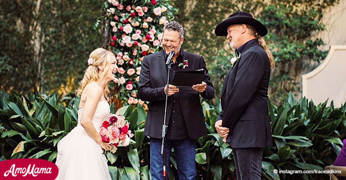 Trace Adkins Ties the Knot with Victoria Pratt in a Ceremony Officiated ...
