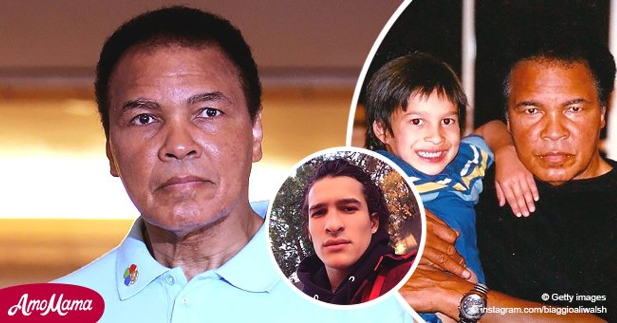 Muhammad Ali's Grandson Biaggio Ali Walsh Is All Grown up and Is a ...