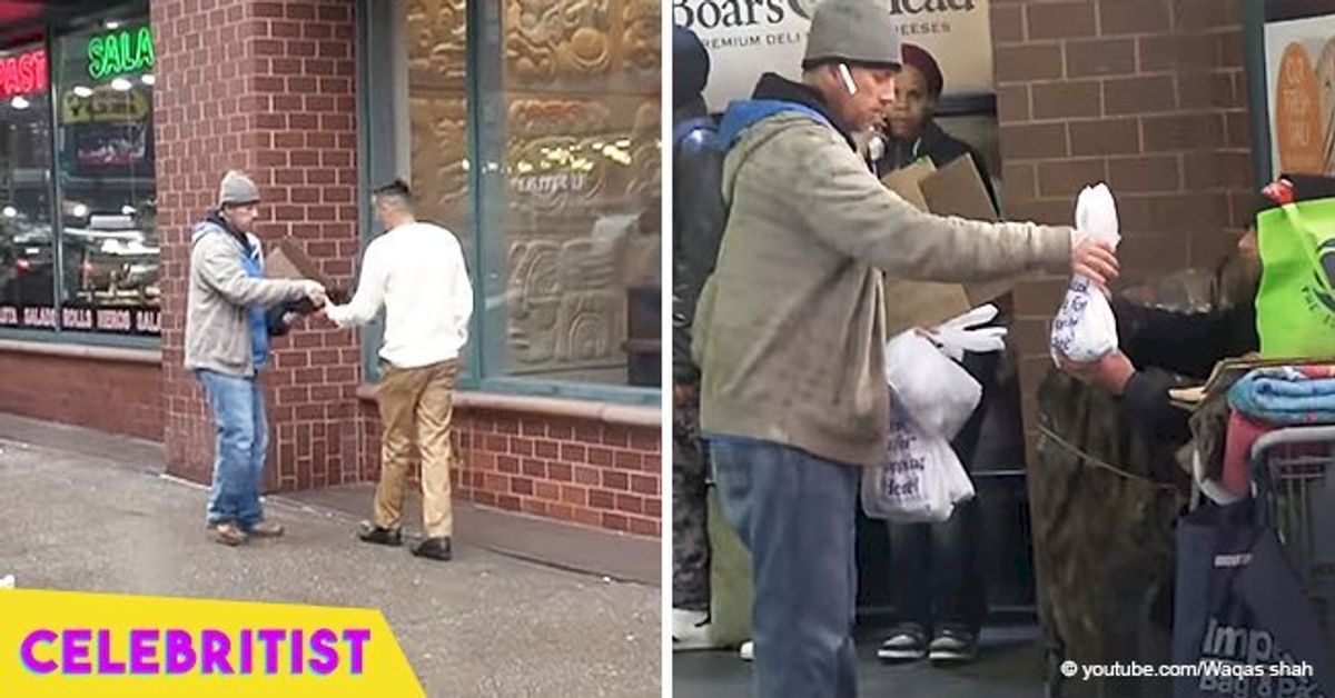 Homeless man returns dropped wallet. What he did after receiving a ...