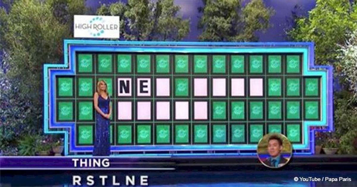 'Wheel of Fortune' contestant solves very hard puzzle with only one ...