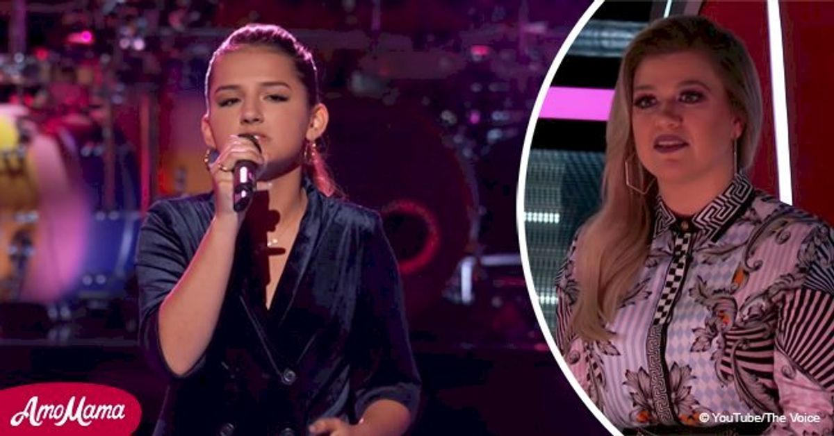 'The Voice' contestant performs a Kelly Clarkson song and her singing ...
