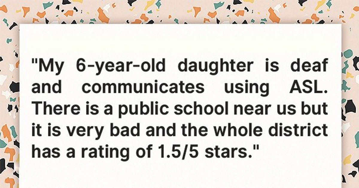 Woman Tries to Send Her Deaf Daughter to a School That Won't Hire an ...