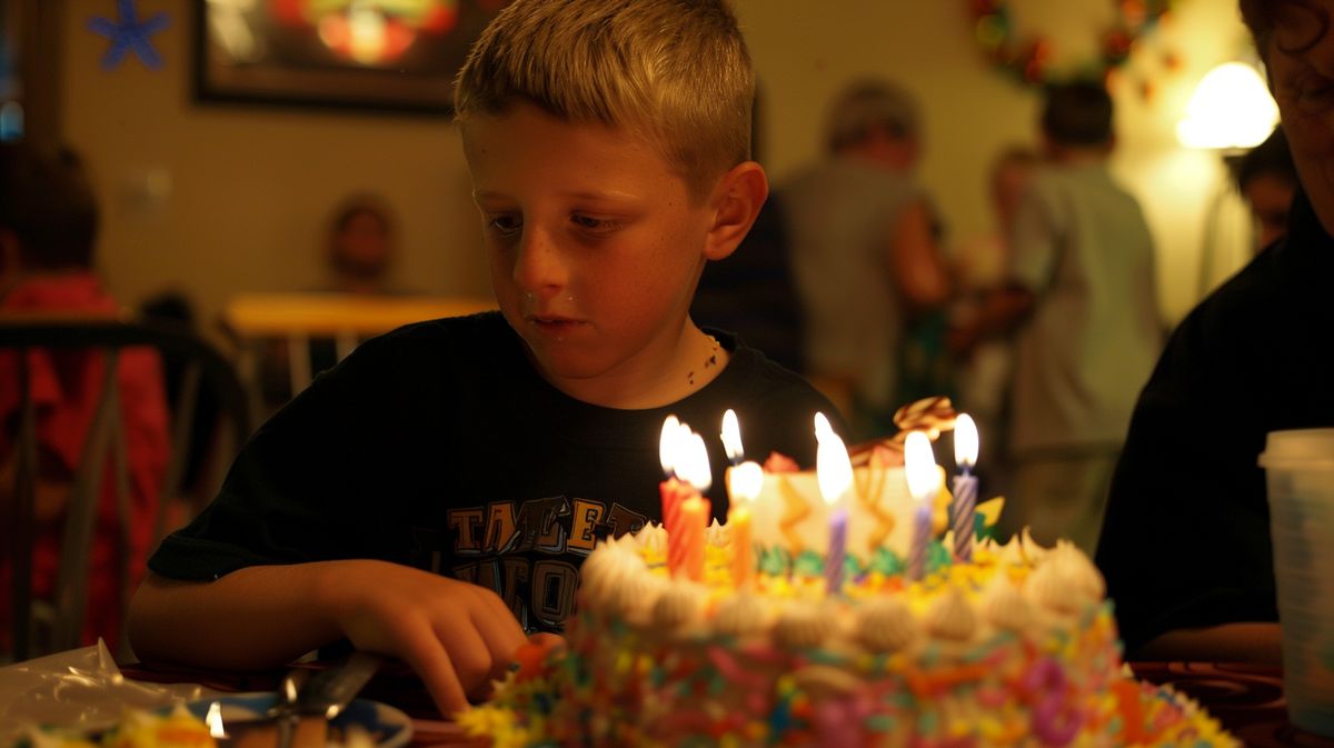 Son's Birthday Wish in Front of His Cake Shocks Everyone — Story of the Day