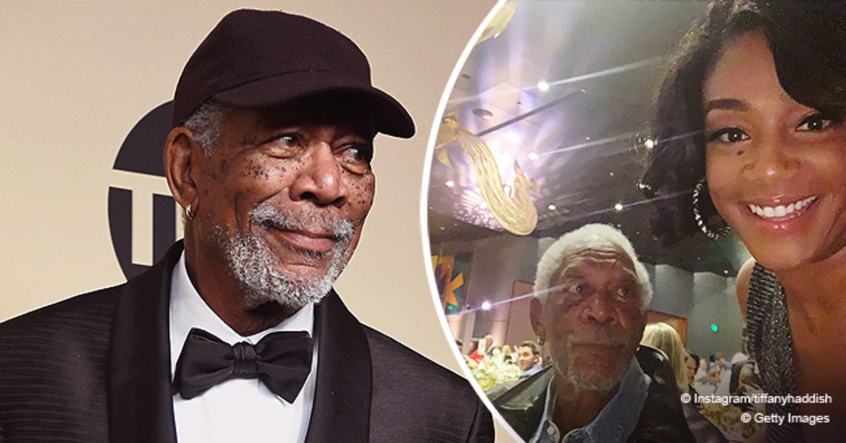 Morgan Freeman of 'Angel Has Fallen' Gives Tiffany Haddish the Side-Eye ...