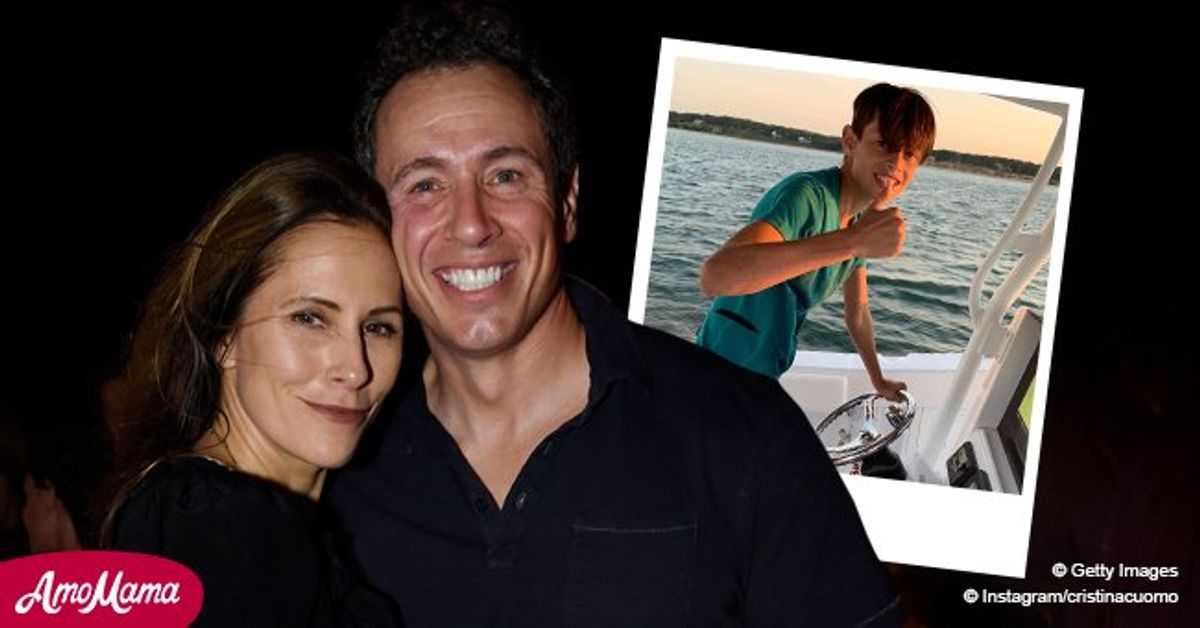 Chris Cuomo's Wife Marks National Son's Day with a Rare Photo of Their ...