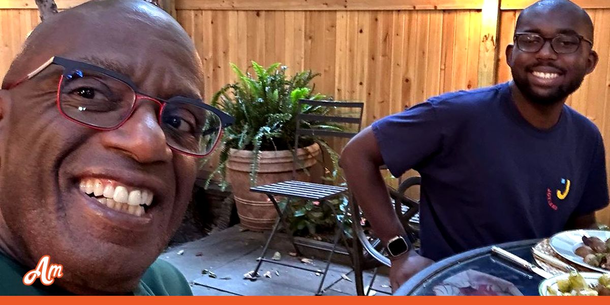 Al Roker Is All Smiles with His Only Son Nick during Family Dinner