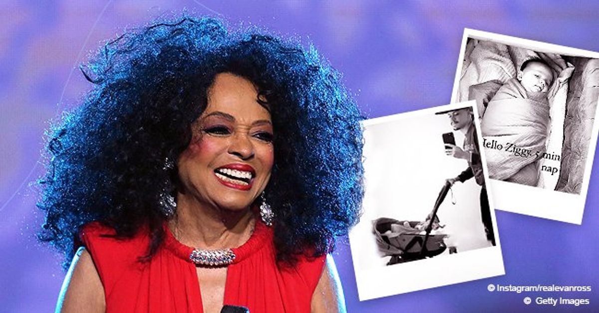 Diana Ross' Grandson Ziggy Captures Fans' Hearts Looking like His Dad ...