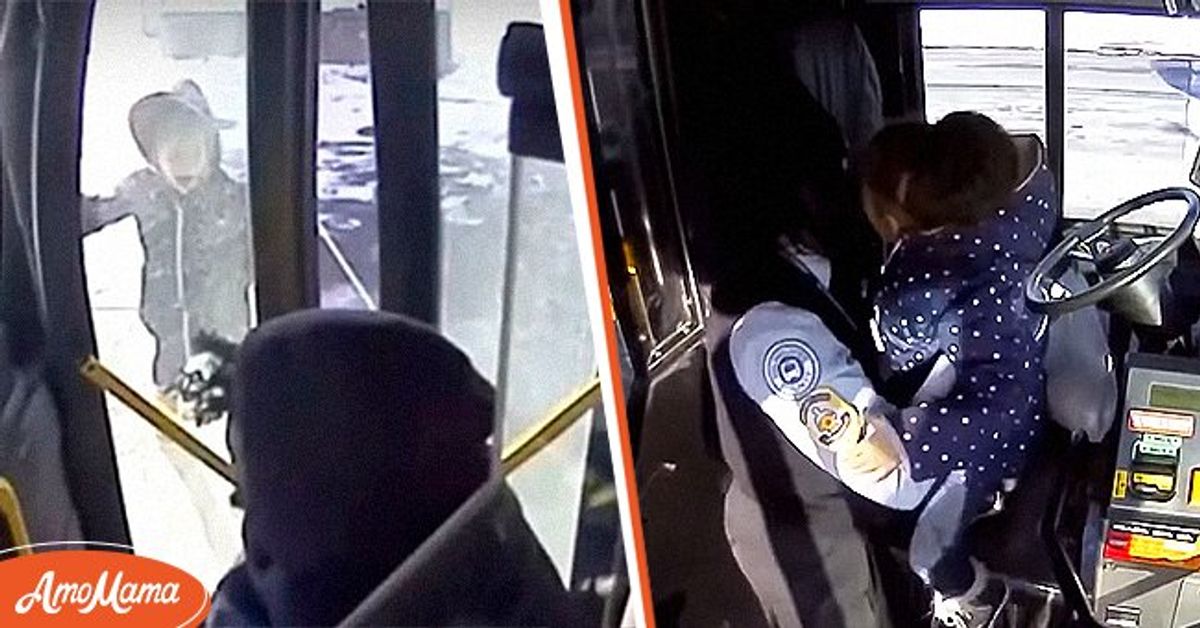 Bus Driver Stops Bus after Seeing Girl on the Road Screaming 'She's ...