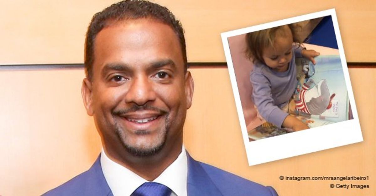 Alfonso Ribeiro's 20-Month-Old Baby Melts Hearts in Purple Sweater as ...