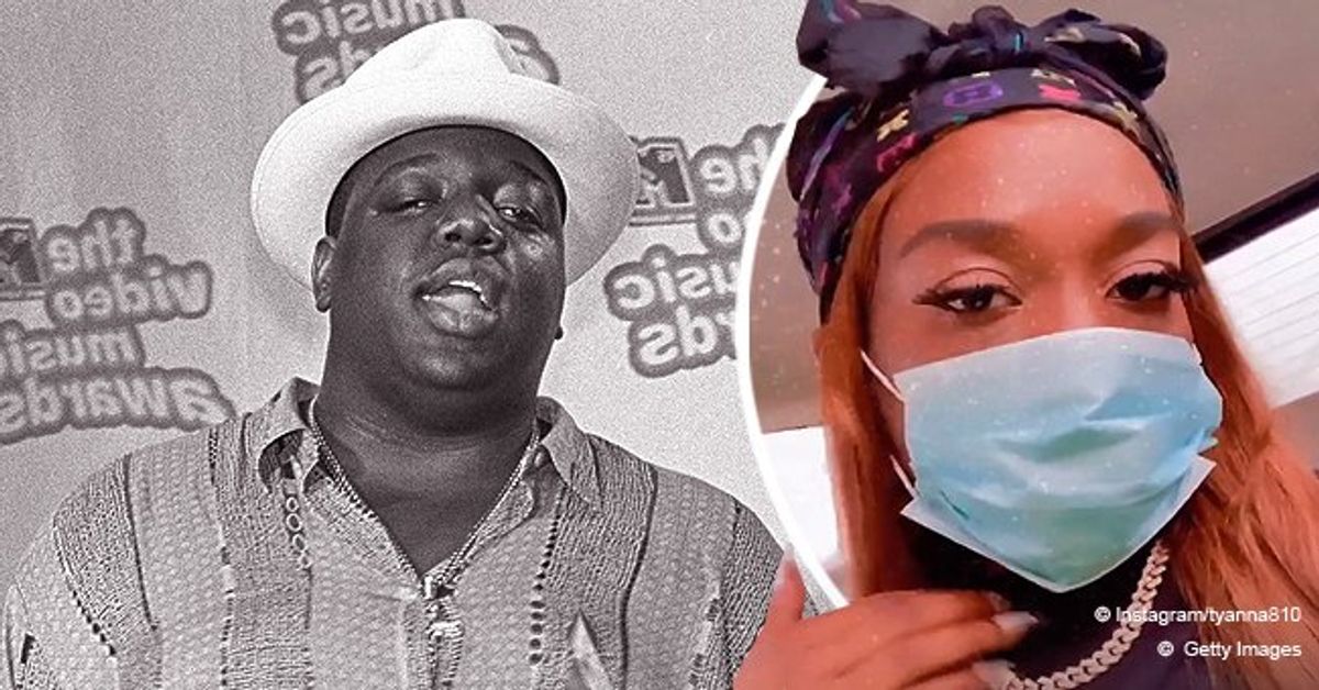 Late Rapper Notorious BIG's Daughter T'yanna Shows Long Eyelashes ...