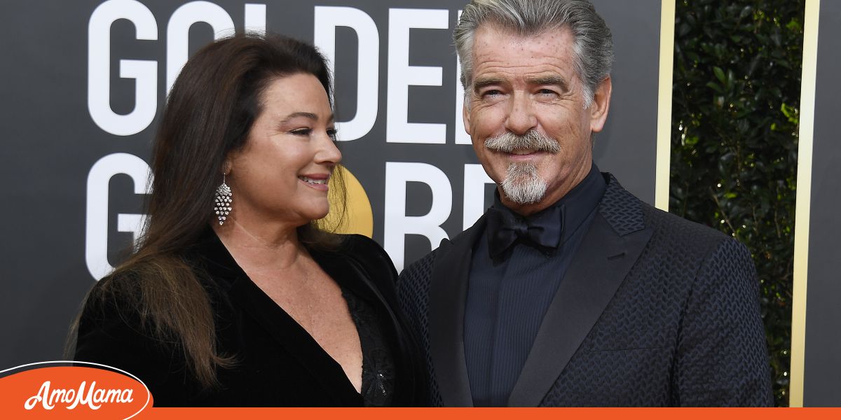 Pierce Brosnan Only Has Eyes for Wife Who Looks Stunning in Glittering ...