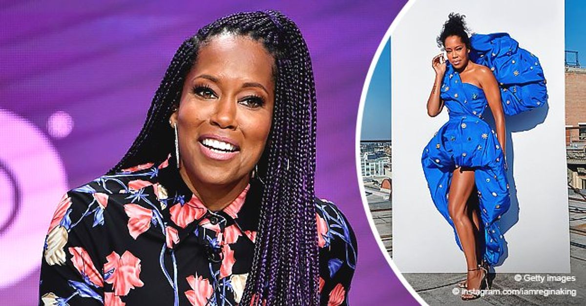 Regina King Looks Regal as She Flaunts Perfect Legs & Glowing Skin in ...