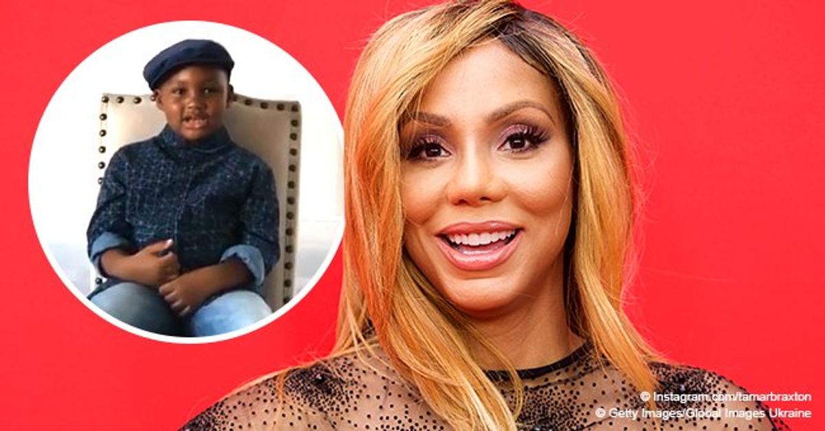 Tamar Braxton's son Logan sends sweet message to beloved mom in ...