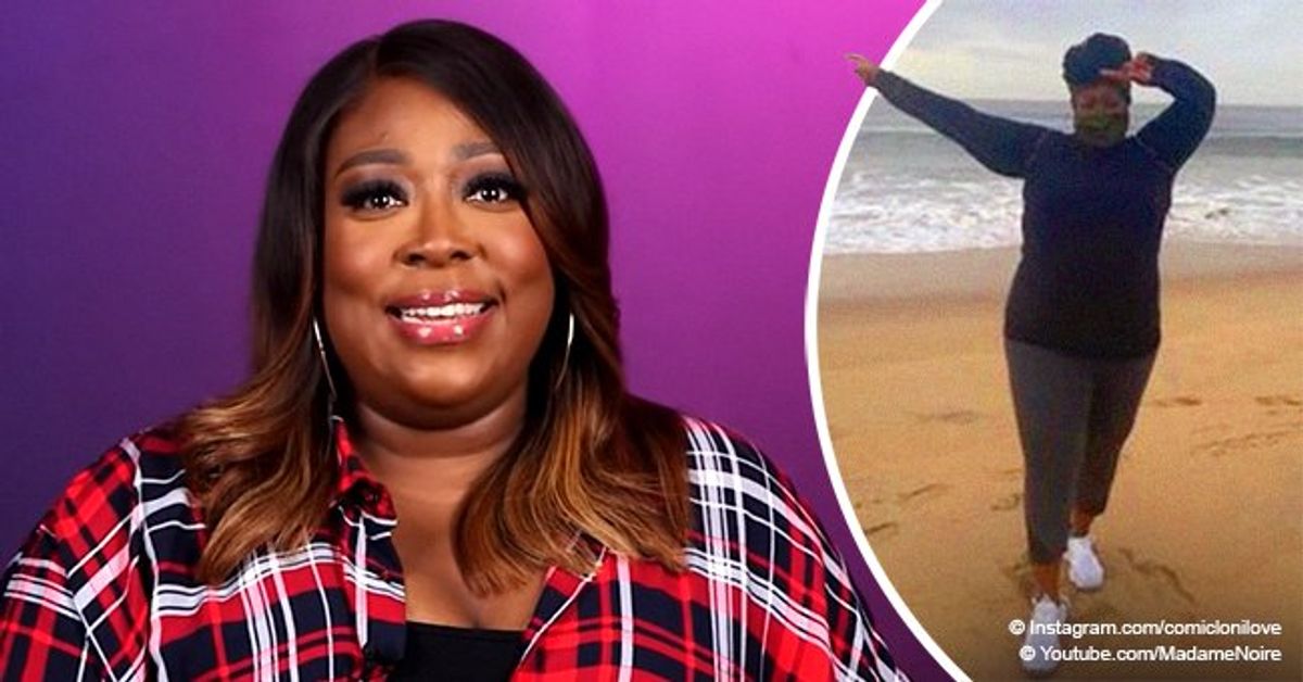 Loni Love Shows off Slimmer Figure in a Photo on the Beach & Shares Her ...