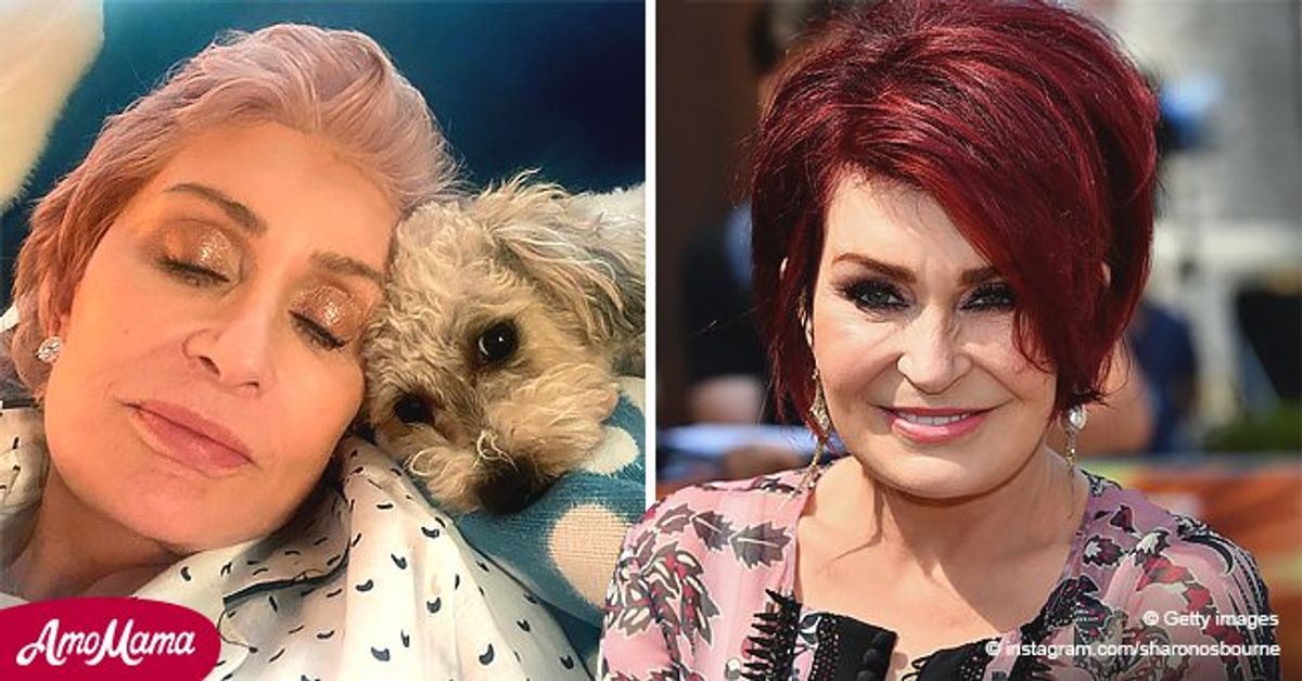Sharon Osbourne's Fans Love Her Bomb Makeup in a Sweet Snap of Her ...