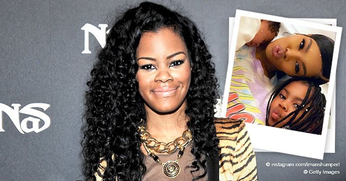 Teyana Taylor Cuddles Her 2 Daughters Showing They Look like Their Mom ...